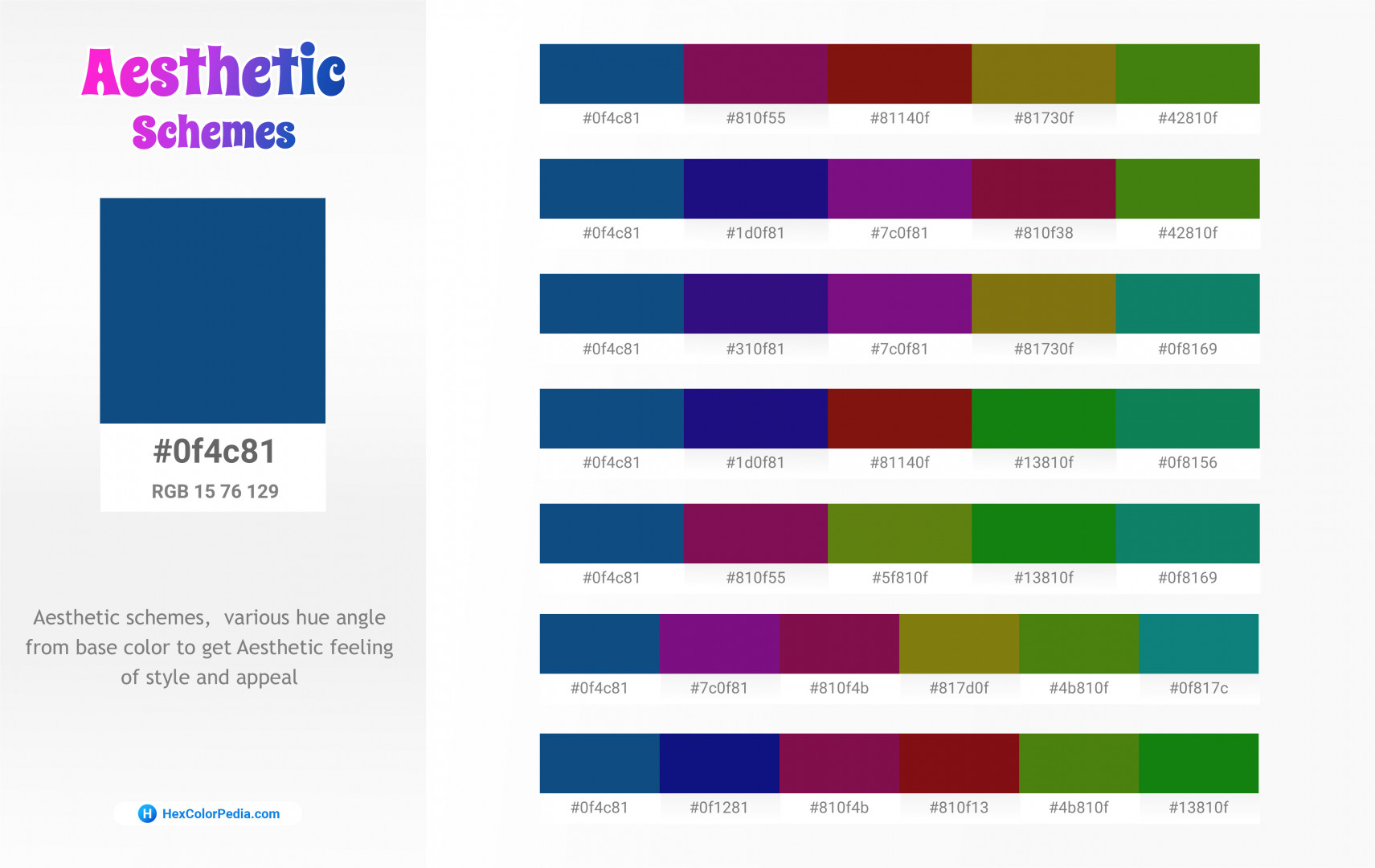 Classic Blue Color | 0f4c81 - Hex Color Conversion - Color Schemes ...