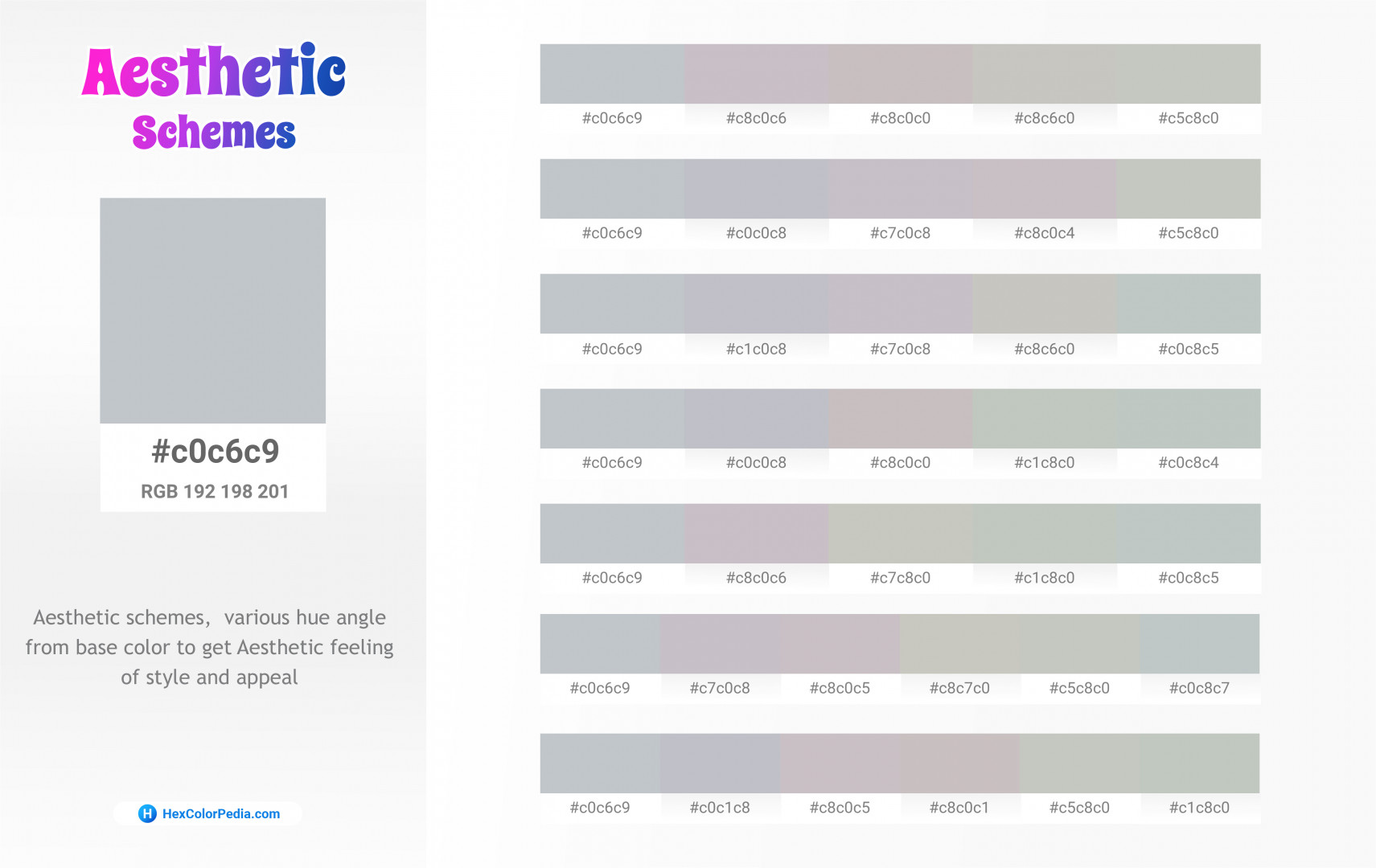 Ash Blue Color | c0c6c9 - Hex Color Conversion - Color Schemes - Color ...