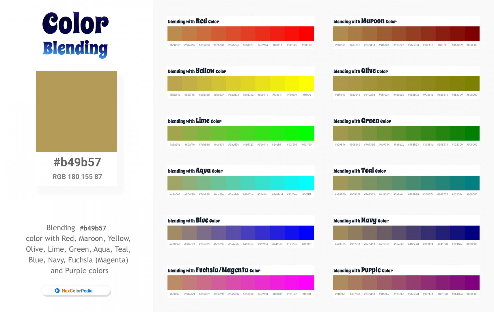 Viva Las Vegas ( similar ) Color | b49b57 - Hex Color Conversion ...