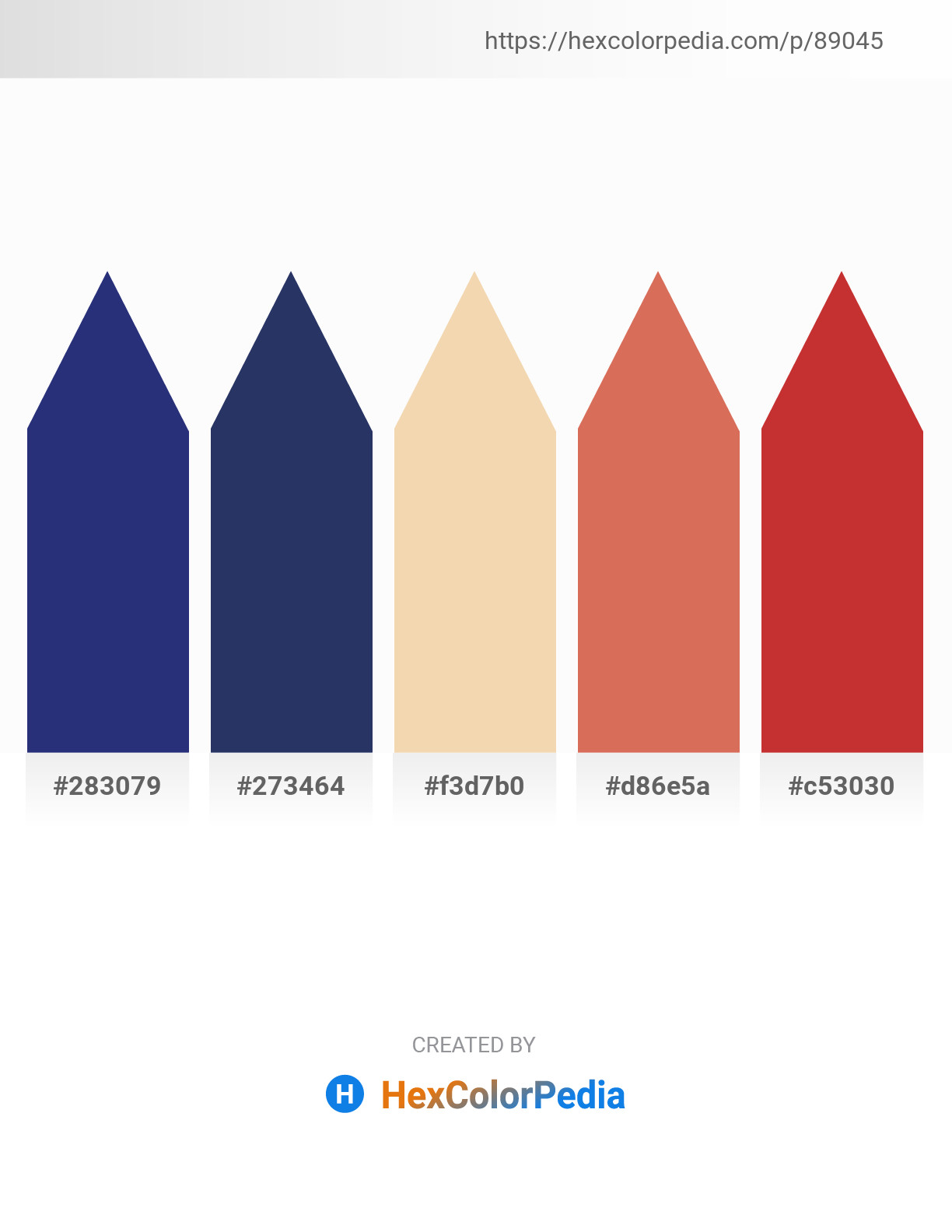 Midnight Blue – Dark Slate Blue – Wheat – Indian Red – Brown ...