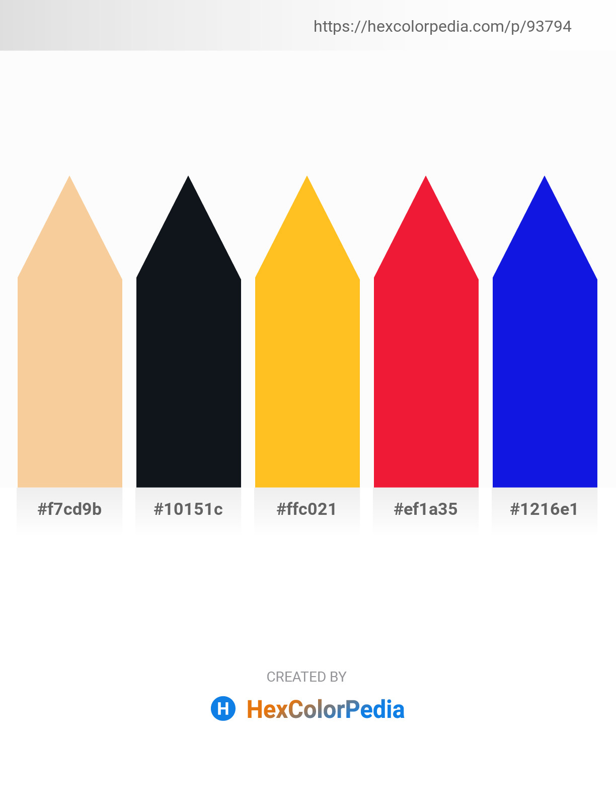 Wheat – Peru – Gold – Crimson – Blue | Hexcolorpedia