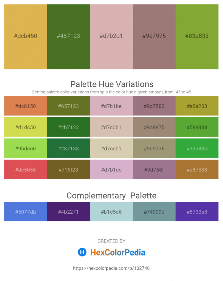 Pantone 614 C - Hex Color Conversion - Color Schemes - Color Shades ...