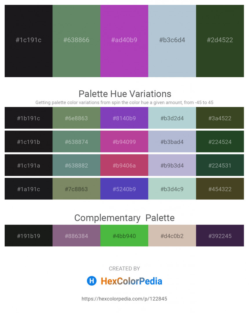 Pantone 7442 C - Hex Color Conversion - Color Schemes - Color Shades ...