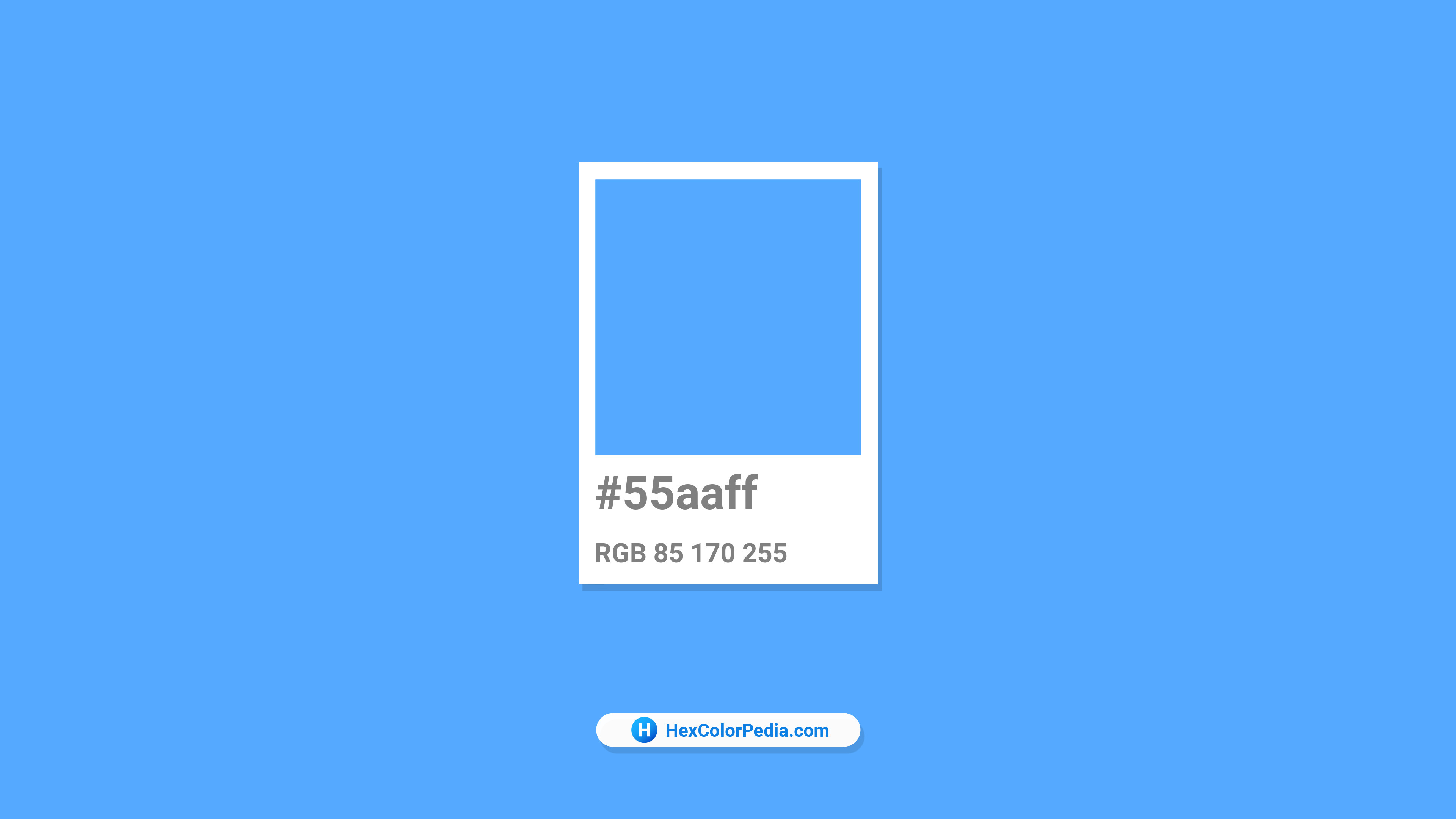 Joust Blue Color | #55aaff - Hex Color Conversion - Color Schemes ...