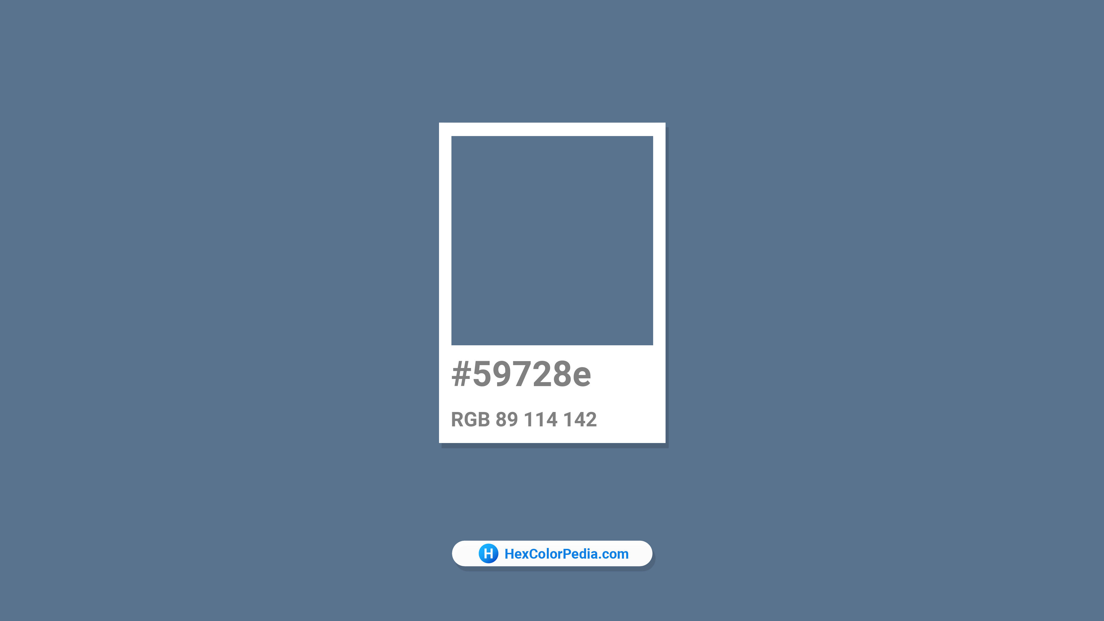 Coronet Blue Color | 59728e - Hex Color Conversion - Color Schemes ...