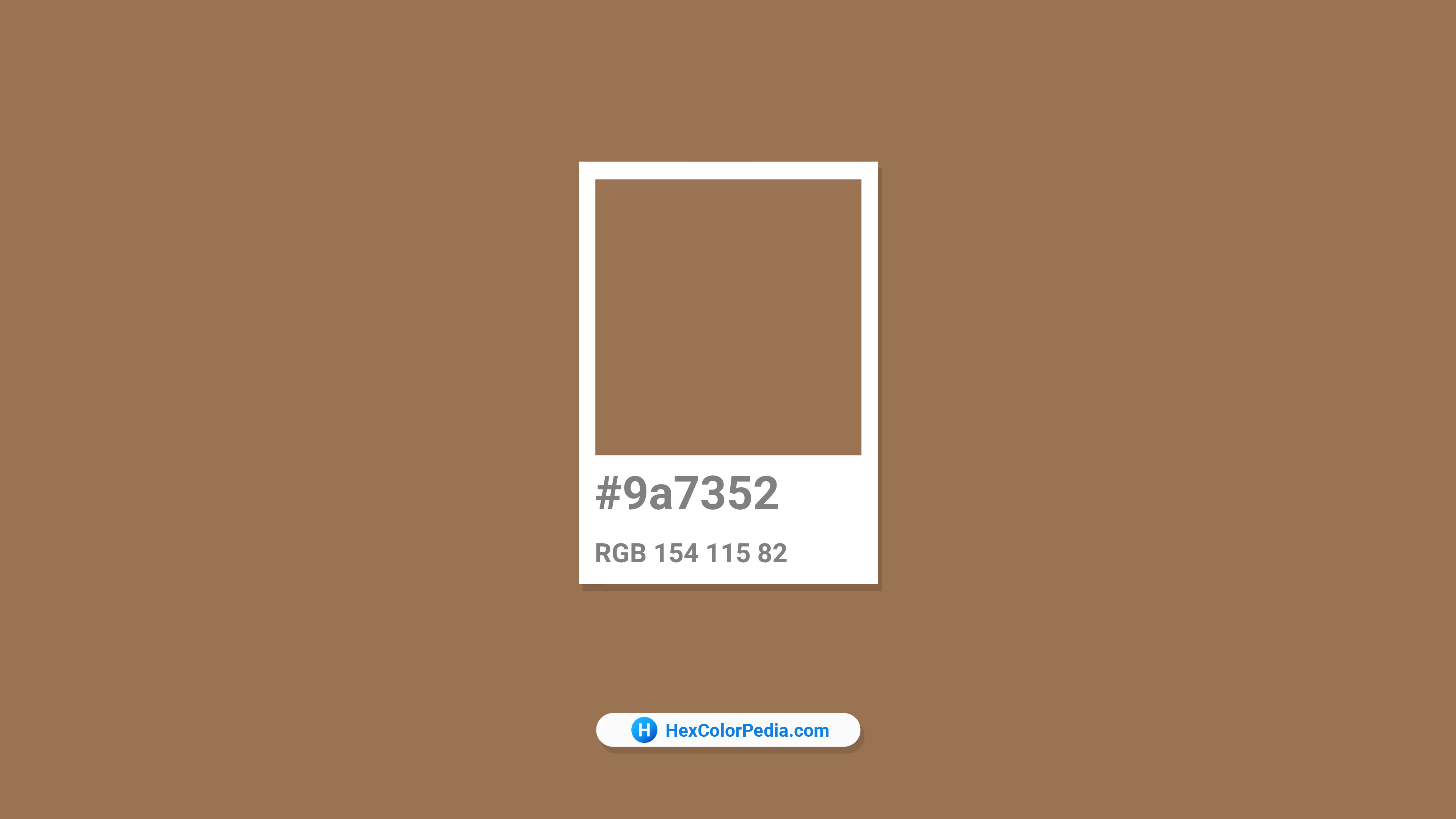 Dirt ( similar ) Color | 9a7352 - Hex Color Conversion - Color Schemes ...