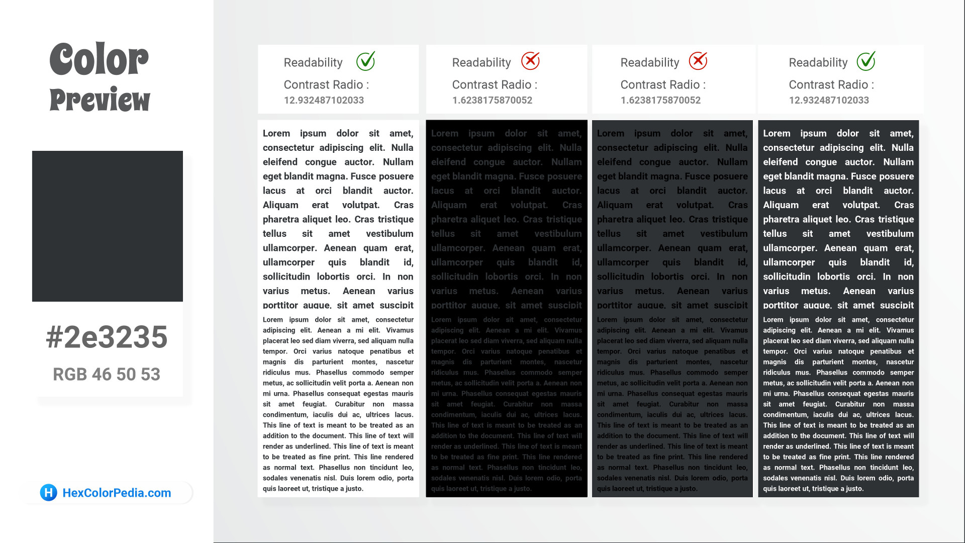 Cod Grey ( similar ) Color | 2e3235 - Hex Color Conversion - Color ...