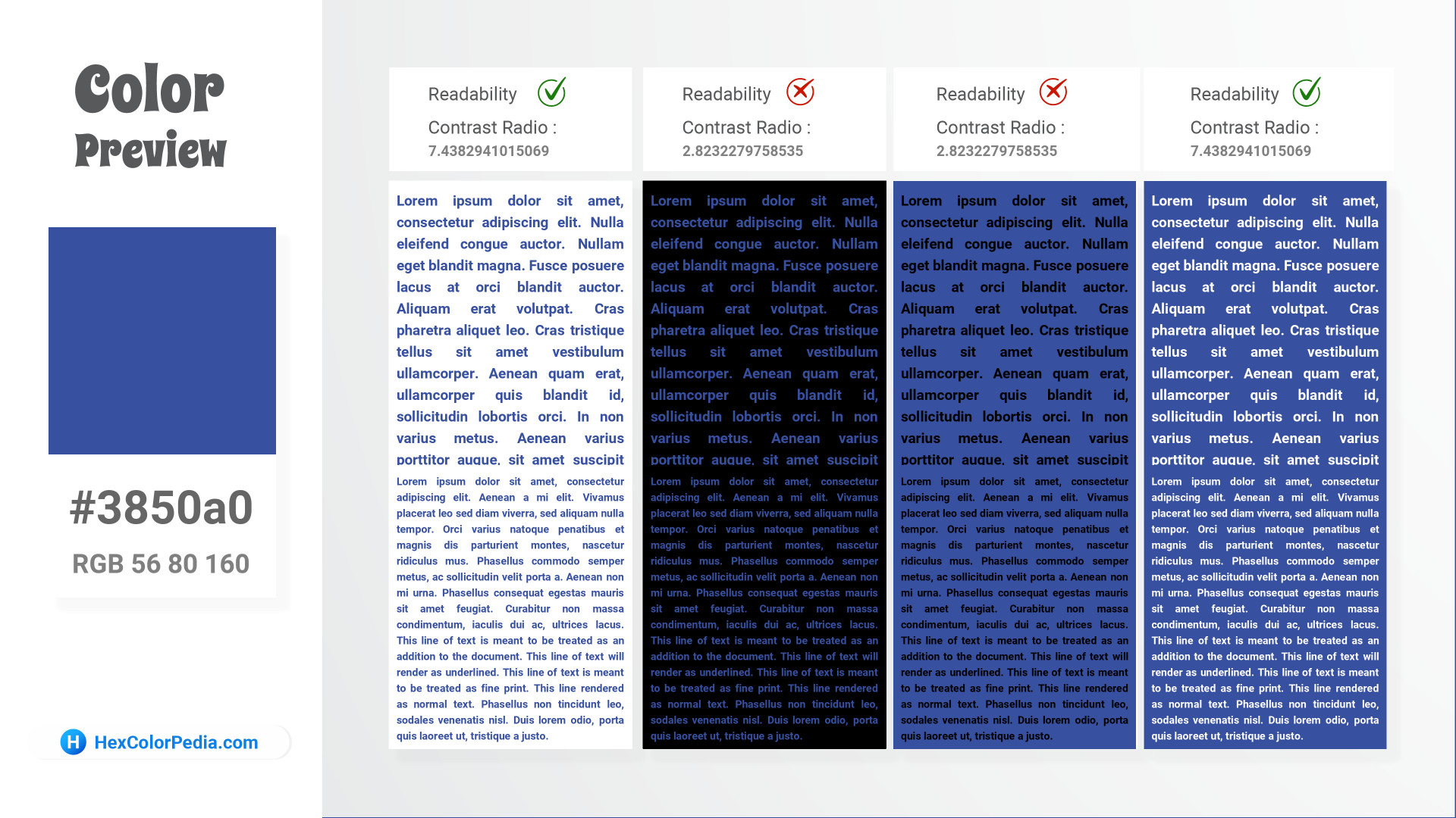 Dazzling Blue Color | 3850a0 - Hex Color Conversion - Color Schemes ...