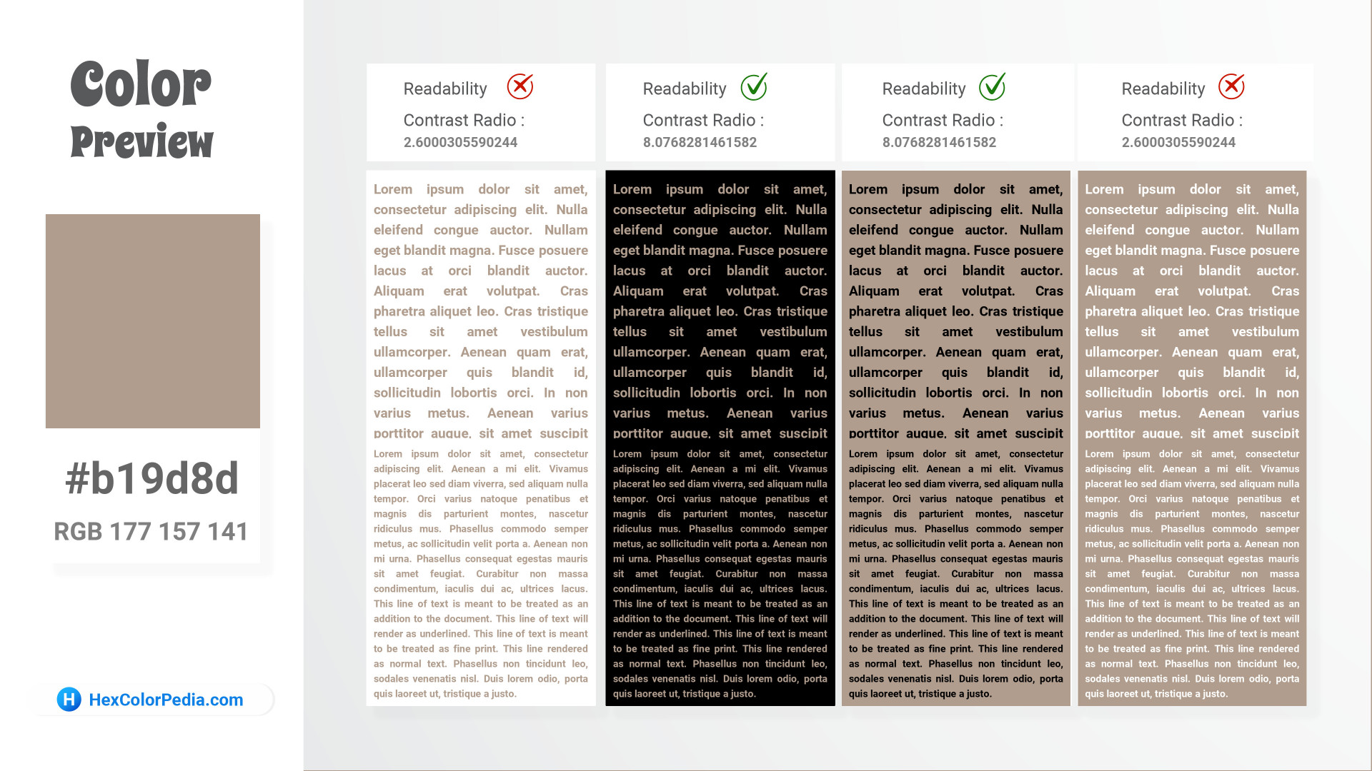 Light Taupe Color | b19d8d - Hex Color Conversion - Color Schemes ...