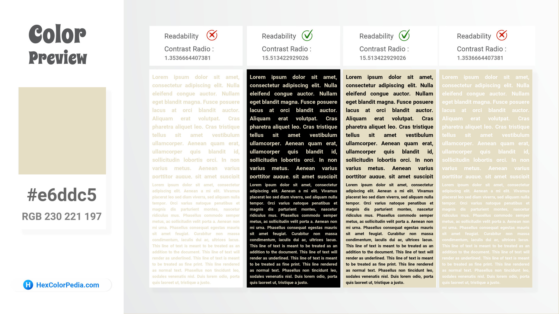 Cloud Cream Color | e6ddc5 - Hex Color Conversion - Color Schemes ...