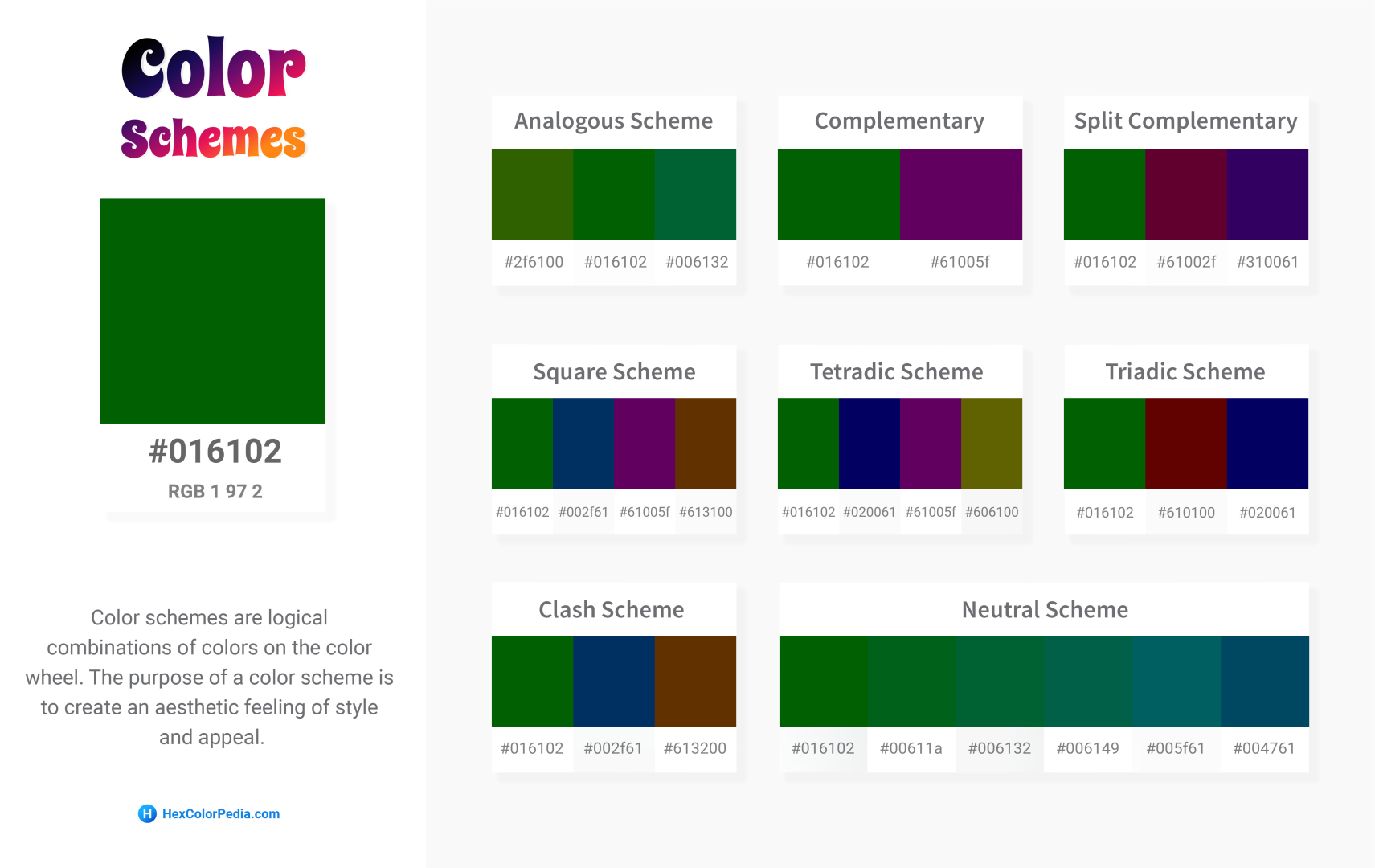 Dark Green ( similar ) Color | 016102 - Hex Color Conversion - Color ...