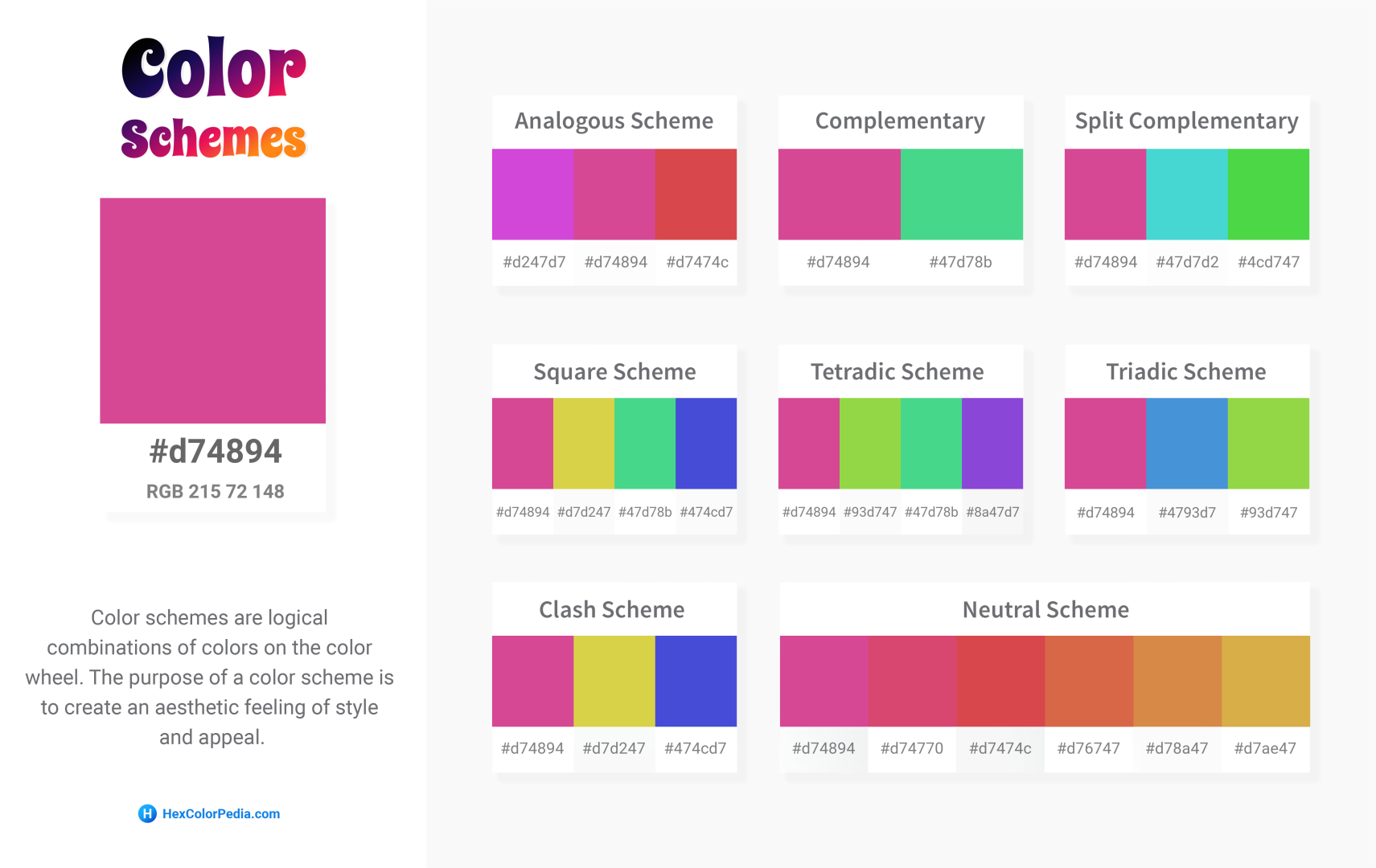 Kirby Color | #d74894 - Hex Color Conversion - Color Schemes - Color ...
