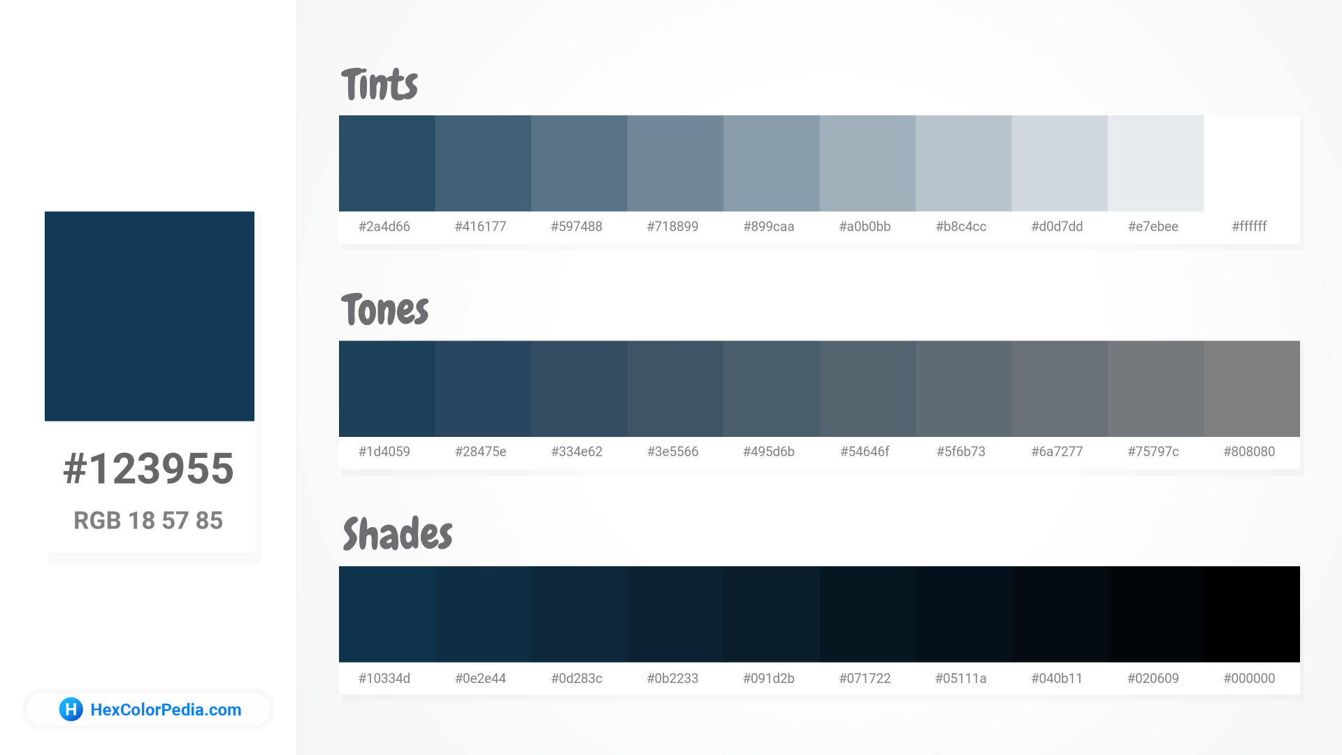 Poseidon Color | 123955 - Hex Color Conversion - Color Schemes - Color ...